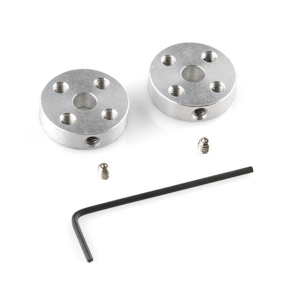 Universal Mounting Hub - 5mm Aluminum from MindKits New Zealand