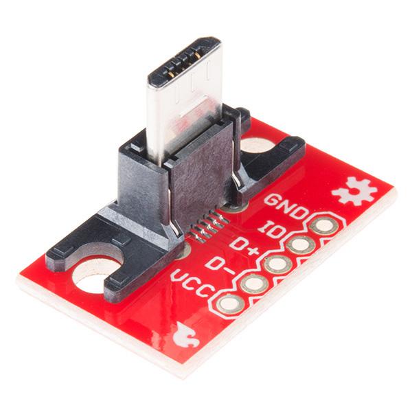 SparkFun USB MicroB Plug Breakout from MindKits New Zealand