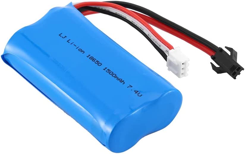 2S 7.4V 1500mAh 18650 SM-3P plug from MindKits New Zealand