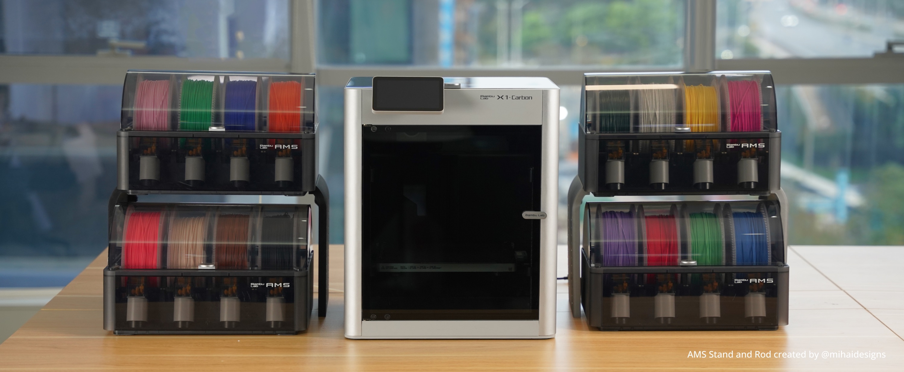 Bambu Lab X1-Carbon Combo 3D Printer